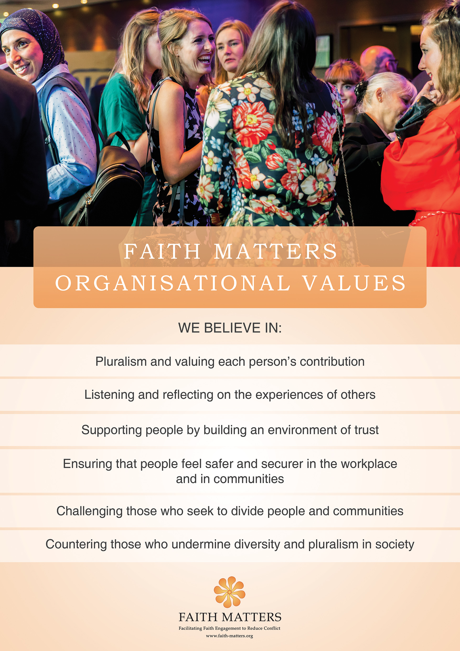 Statement of Values - Faith Matters